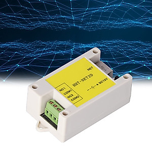 IP Network Relay Module Upgraded 2 Channel Internet Watchdog Remote Control Modules Network Controller HHT-NET2D DC12V -40 to +85 Degrees