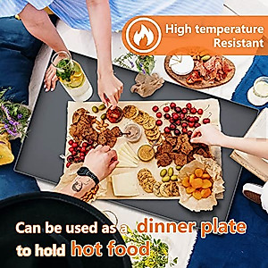 Griddle Silicone Protective Mat Cover for Blackstone 17"22"28"36"Pro, JOOKKI Griddle Grill Mat Heavy Duty Waterproof Griddle Protect Your Grill .(28”Pro, Grey)