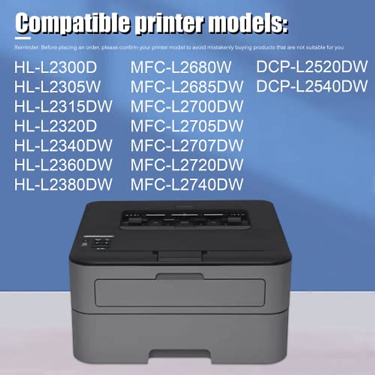 Onward TN660 Black Toner Cartridge Compatible TN660 TN-660 High Yield Toner Cartridge 1 Pack Replacement for Brother HL-L2300D HL-L2320D MFC-L2720DW DCP-L2540DW Printer, TN-660 Black