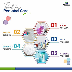 Myoc Sodium Lauryl Sulfate-240 Ml (8.11 Fl.Oz), Sodium Lauryl Sulfate for Liquid, Sodium Lauryl Sulfate for Shampoo (Pack of 2)