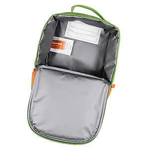 INTIMO Teenage Mutant Ninja Turtles TMNT All Turtles Dual Compartment Lunch Box (Michelangelo)