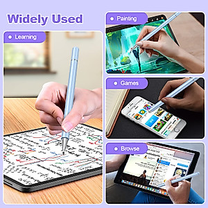 Stylus Pens for Touch Screens, High Precision 2-in-1 Disc Stylus Pen for iPad Compatible with iPhone/iPad/Android/Tablets and All Capacitive Touch Screens