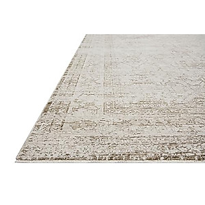 Loloi Amber Lewis x Honora Ivory/Natural 6'-7" x 9'-2" Area Rug
