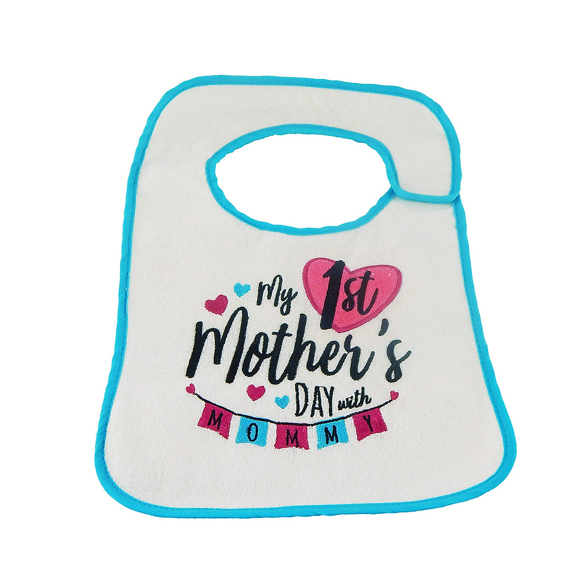 Hello Baby Wonder Baby's First Mother's Day, Memorial Day, Father's Day, July 4th Bib Set - 4pk