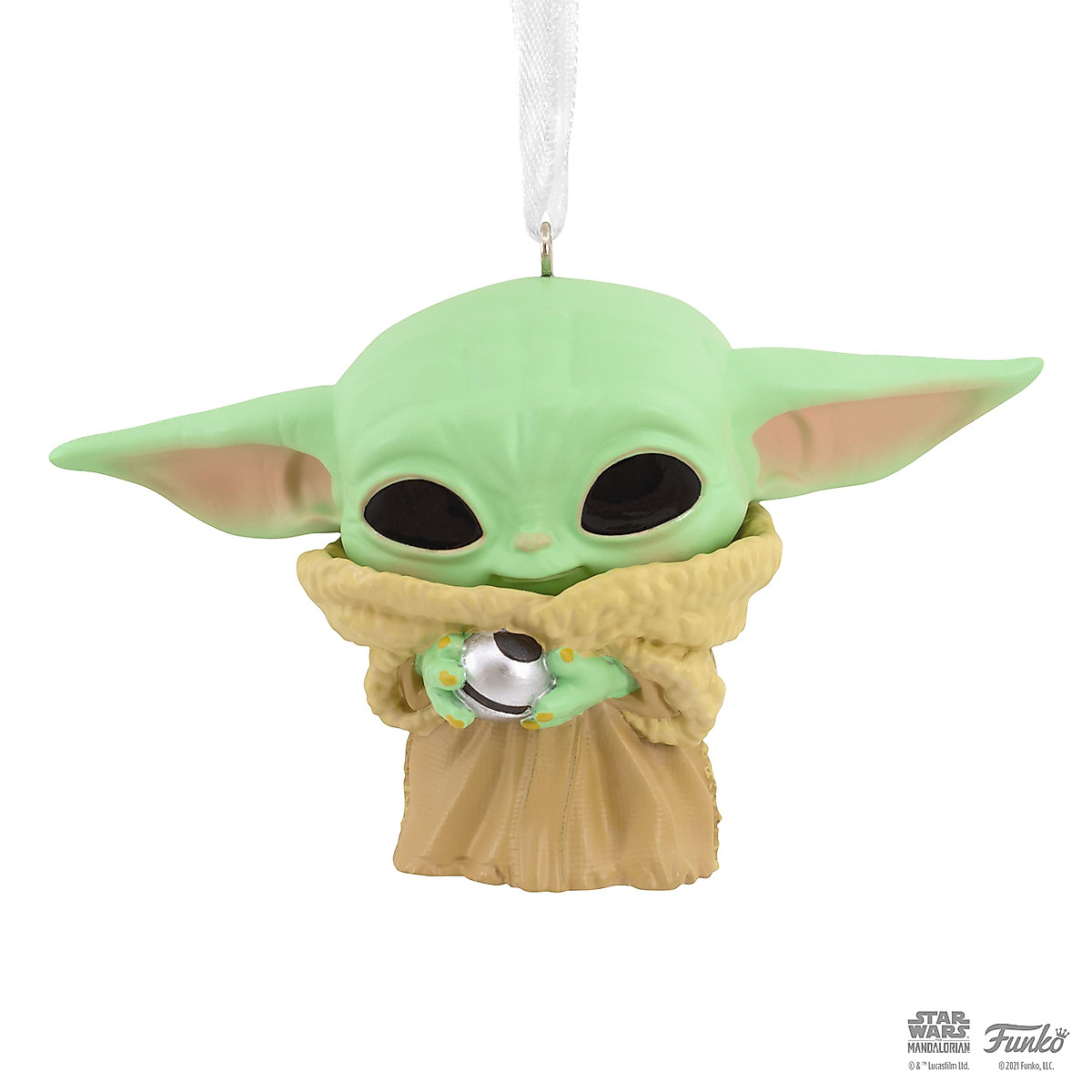 Hallmark Star Wars: The Mandalorian The Child Grogu Funko POP! Christmas Ornament, May The 4th