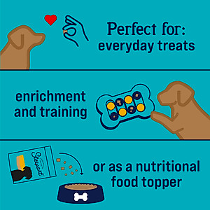 Stewart Single Ingredient Freeze Dried Raw Dog Treats, Chicken Liver, 11.5 Ounce Resealable Tub, Training Treats or Meal Topper Dogs, High Protein, Grain Free, Gluten Free