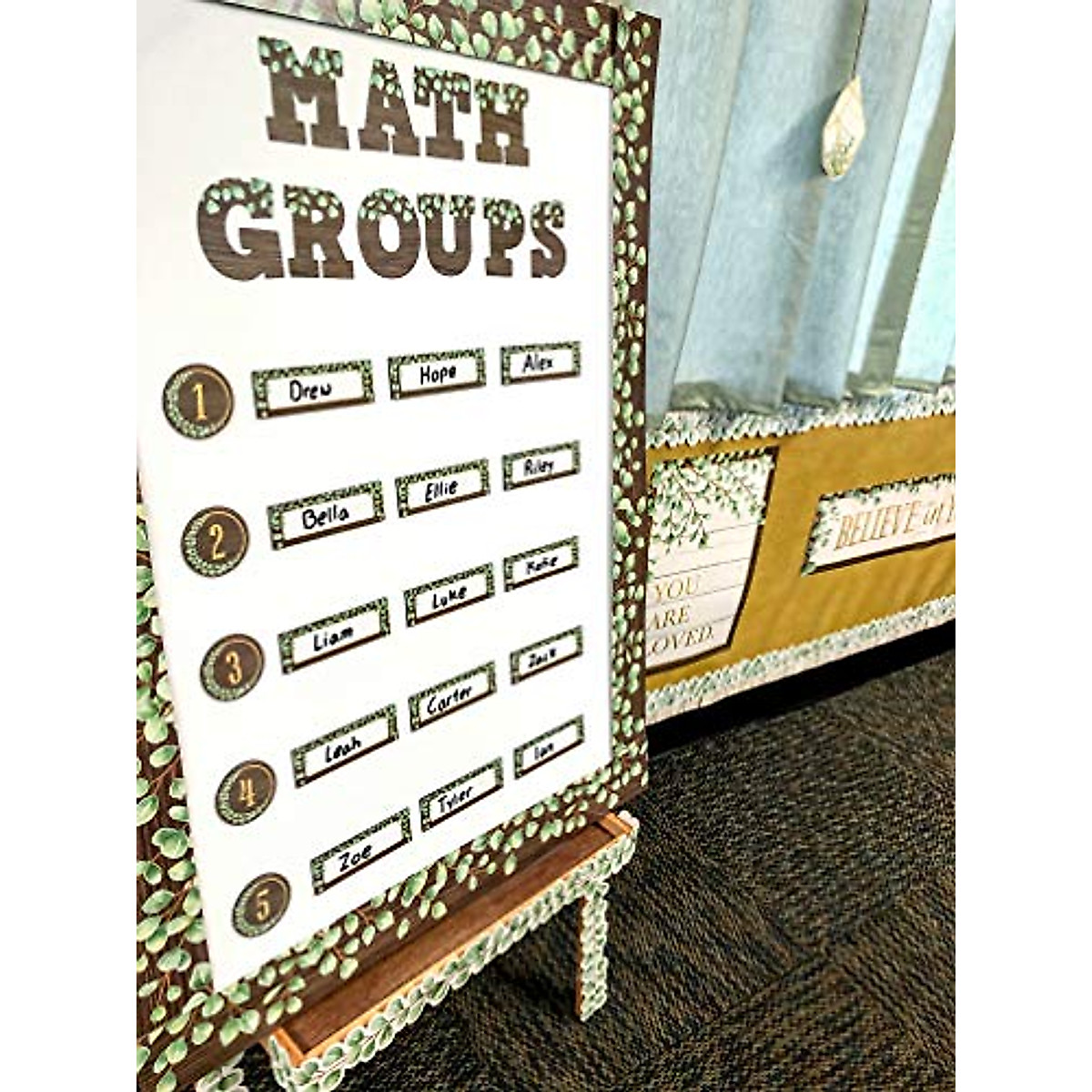 Eucalyptus Numbers Magnetic Accents