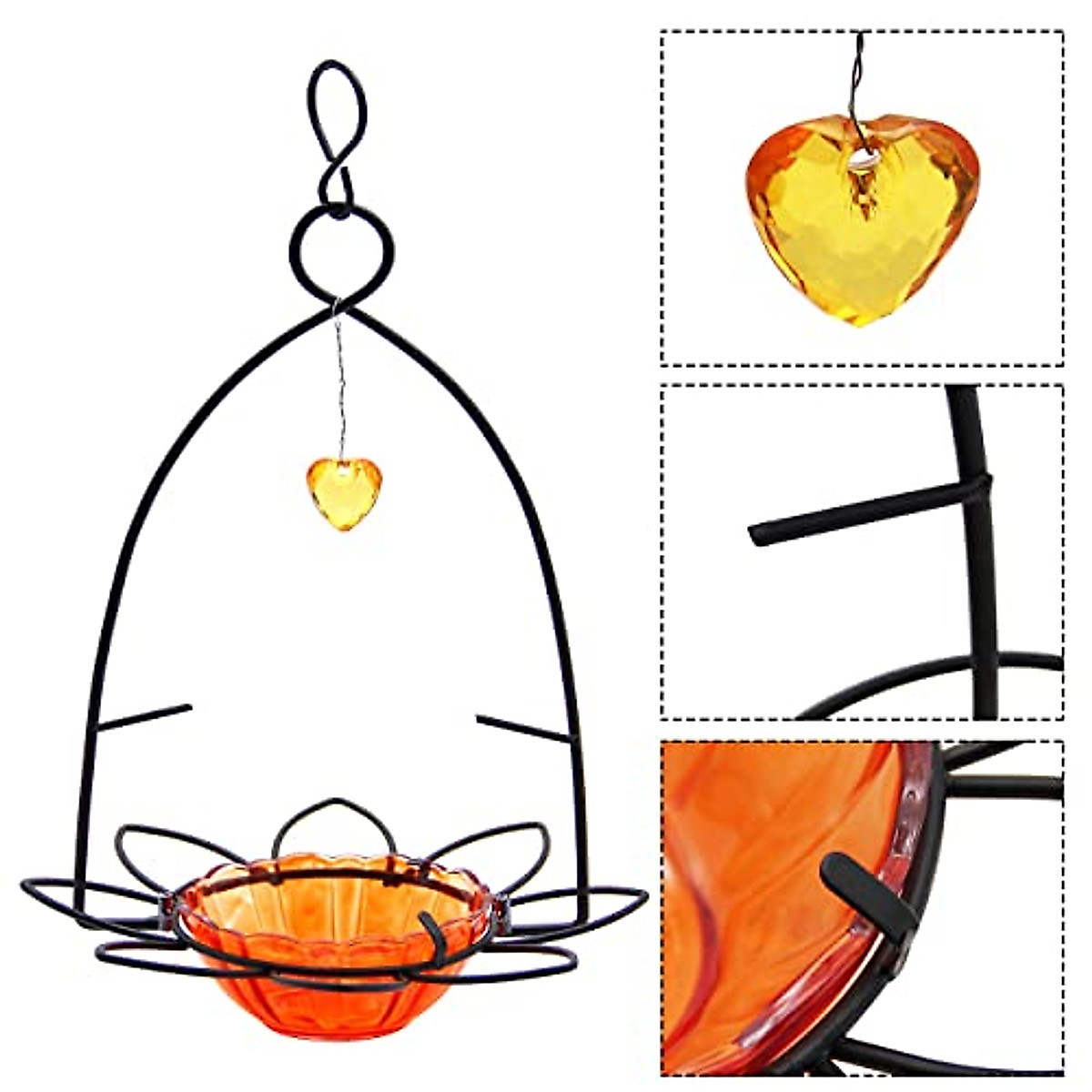 FORUP Oriole Bird Feeder, Orange Fruit Oriole Feeder