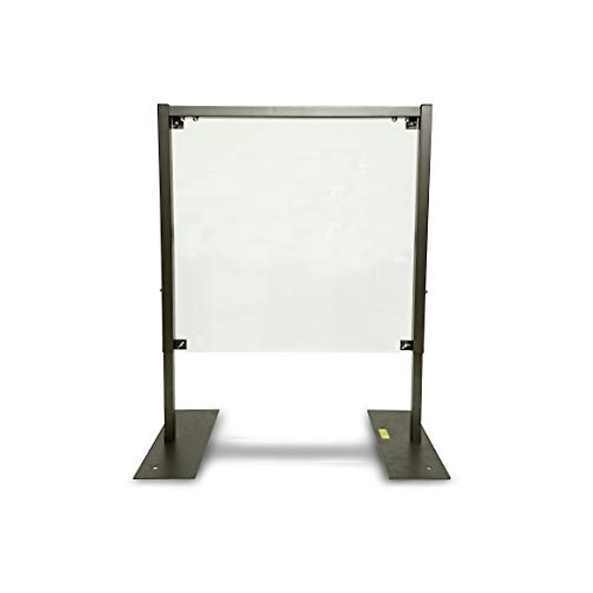 Tabletop Sneeze Shield 24" H X 24" W Protective Barrier with Transaction for Counter, Reception, and Checkout in Store or Office - Protective Cashiers, Receptionist and Customers.