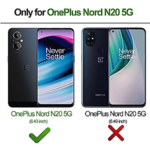 B-wishy OnePlus Nord N20 5G Glitter Case - Slim TPU Luxury Butterfly Floral Design, Kickstand, Strap (Rose Gold)