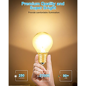 Lava Lamp Bulb 25 Watt, E17 Intermediate Base 6 Packs The Lava Original Replacement Bulb for 14.5-Inch Lava Lamp, Soft Warm White Glow, Long Life, High Temp Resistance, High-Output Heat S11 Bulb