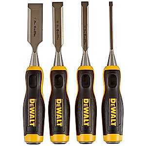 DEWALT DWHT16063 Short Blade Wood Chisel 4piece set