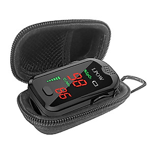 DailyU Travel Case for LPOW Pulse Oximeter Fingertip Oxygen Saturation Monitor(CASE ONLY)