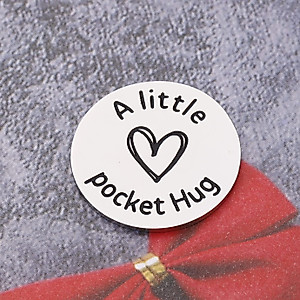 DINLUNED Christian pocket hug token Bible Verse Coin Inspirational Cross Religious Jewelry Catholic Christian Baptism Gift Religious Gifts (Philippians 4:6.)