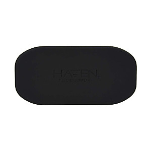 Dioptics Haven 15 REC Clip On Sunglasses Polarized Rectangular, Gunmetal, 54 mm