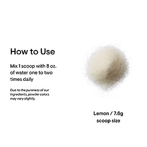 Thorne Amino Complex - Clinically-Validated EAA and BCAA Powder for Pre or Post-Workout - Promotes Lean Muscle Mass and Energy Production - NSF Certified for Sport - Lemon Flavor - 8 Oz - 30 Servings