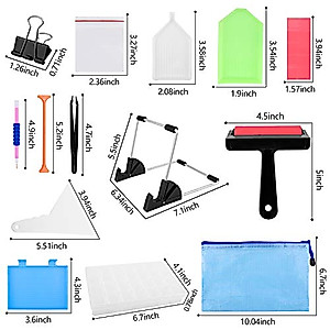 Ratukall 183PCS A4 Diamond Painting Light Pad Kit, Light Board for Diamond Painting Accessories, Tracing Light Box with 5D Painting Tools Set for Full Drill & Partial Drill 5D Diamond Art