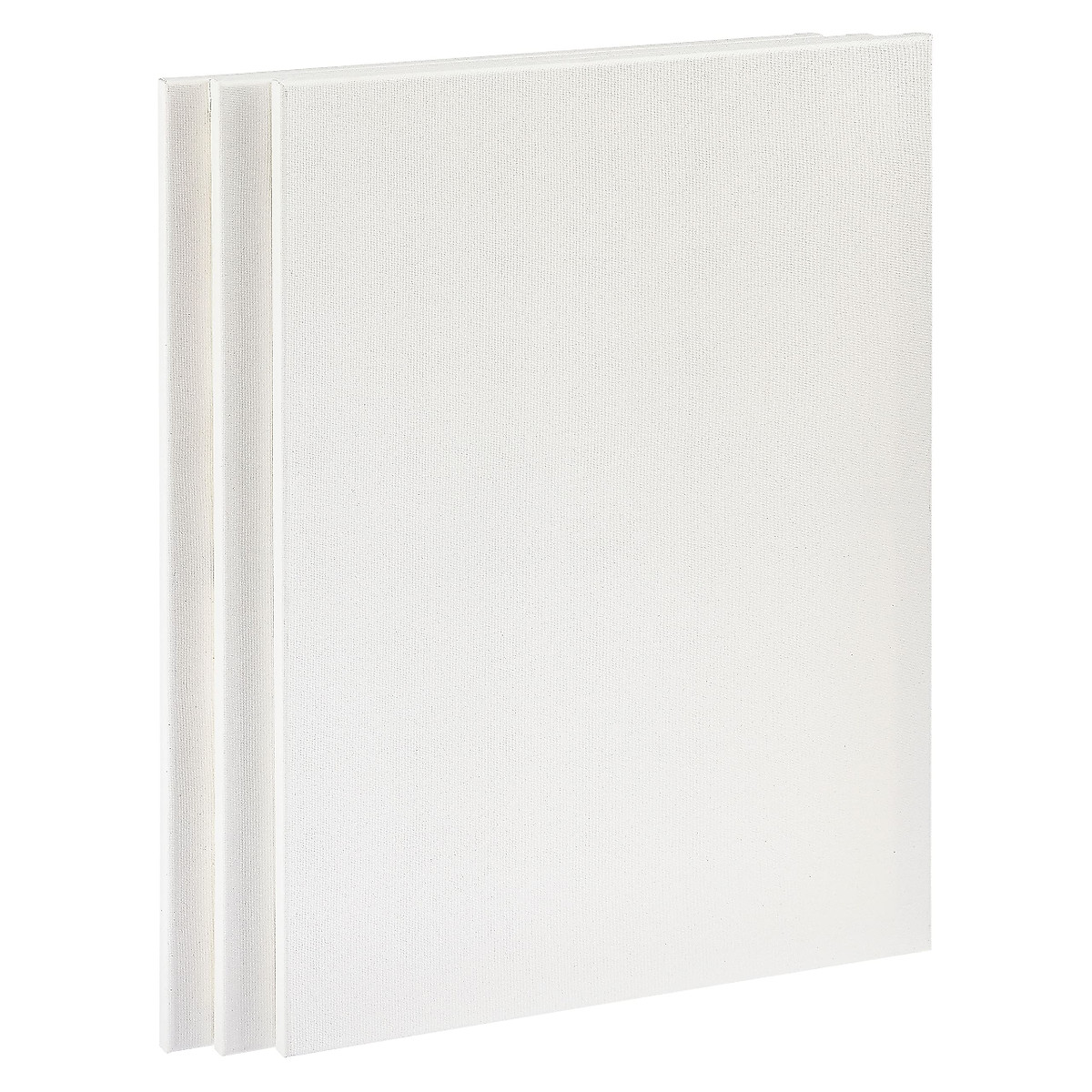 3 Count 18” x 24” Super Value Canvas by Artist's Loft Necessities - Acid Free Cotton Canvas for Paint, Acrylic, & Oils - 1 Pack