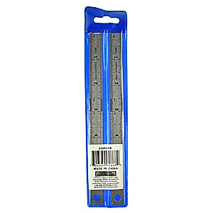 SE 6” Double-Sided Rulers in Both SAE/Metric (2-Pack) - 9266SRP
