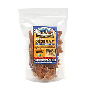 Chicken Breast Strips, 8oz: Chicken Jerky Dog Treats - Grain Free Dog Treats - Healthy Dog Treats - Natural Dog Treats - Dog Treats Made in USA Only