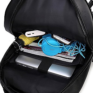 3D Animal Head Backpack, Studded PU Leather Cool Laptop Backpack College Bookbag (Lion-Gold) One Size