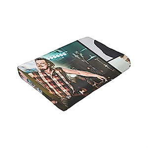 Ultra-Soft Blanket Collage Singer Blanket Flannel Blanket Portable Throw Blanket for Living Room Couch Sofa Car Fans Gift 50"x40"