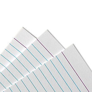 Home Advantage Ruled White Index Cards, File Lined Note Cards (2.5-x-3-inch)