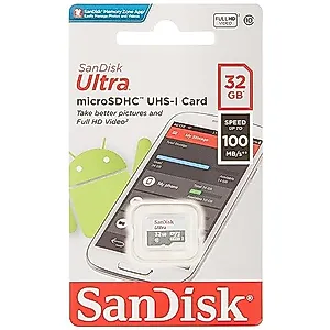 SanDisk Ultra microSDHC 32GB 100MB/s Class 10 UHS-I