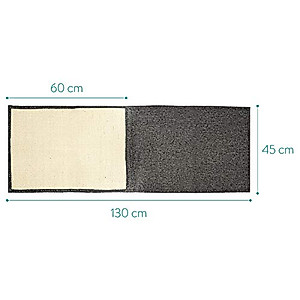 Navaris 2X Cat Scratch Mats Sofa Protector - Natural Sisal Furniture Protector Scratching Pads for Cats - Chair, Couch, Seat, Stairs