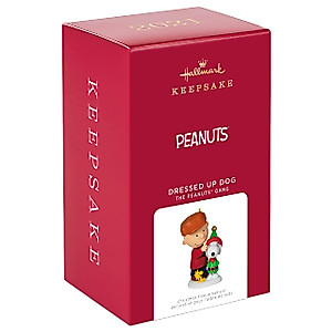 Hallmark Keepsake Christmas Ornament 2021, The Peanuts Gang Dressed Up Dog Snoopy