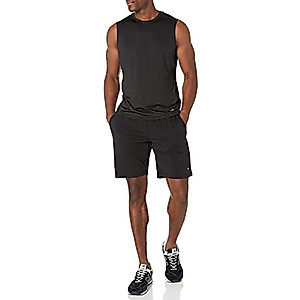 Amazon Essentials Men's Tech Stretch Muscle Shirt, Black, X-Small