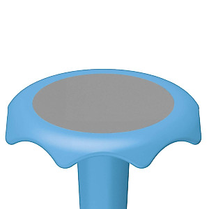 VS America Hokki Stool, Flexible Ergonomic Seating Stool for Kids and Adults, 18" Seat Height, Light Blue