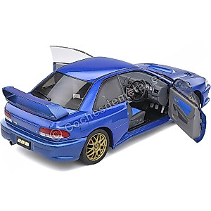 Solido S1807402 1:18 Subaru Impreza 22b #3 Rallye Monte-Carlo 1998 Collectible Miniature car, Multi