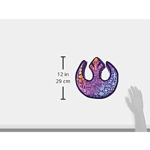 Jay Franco Star Wars Forces of Destiny Decorative Pillow, 1 Count (Pack of 1), Purple