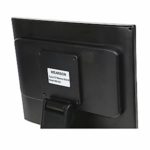 WEARSON WS-03A Adjustable LCD TV Stand Folding Metal Monitor Desk Stand With VESA Hole 75x75mm&100x100mm