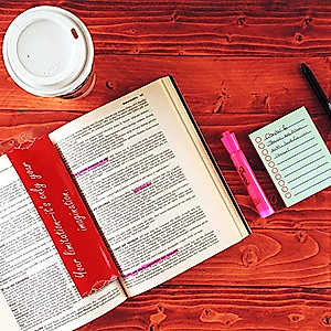 StoreSMART - Bookmark Covers/Holders with Tassle Hole - Clear Plastic - 10-Pack - BMK9071-10