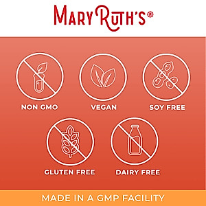 MaryRuth Organics Turmeric Gummies | Organic Turmeric Curcumin Extract | Chewable Turmeric Supplement | Vegan, Non-GMO, Gluten Free | Peach, Mango & Lemon Flavor | 250 mg per Serving | 120 Count