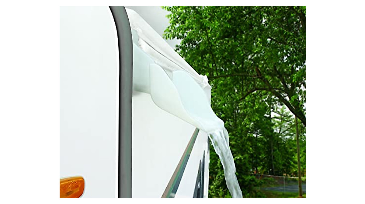 Camco RV Gutter Spouts | Direct Water Runoff Protection