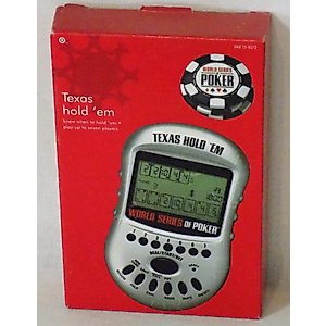 World Series Poker, Texas Hold'em Handheld Game, New in Box by Excalibur