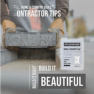 Alliance Gator Polymeric Stone Dust Bond (Grey). for Joints up to 6 Inches. with Home and Country USA Professional Contractor Tip