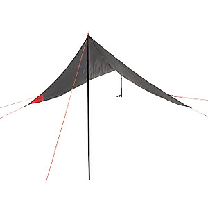 ALPS Mountaineering Ultra-Light Tarp Shelter - Charcoal/Red
