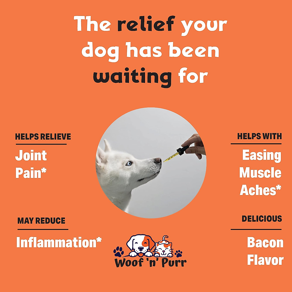 Natural Pain Relief for Dogs - Dog Pain Relief - May Help with Joint, Hip, Heart Health & Much More - Pain Relief for Dogs for Older Dogs - Dog Supplements & Vitamins - Dog Joint Pain Relief - 1 fl oz