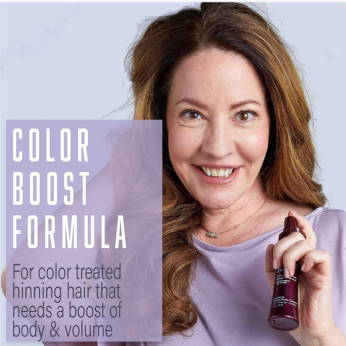 Keranique Keratin Shampoo and Conditioner Set for Colored Thinning Hair, Sulfates/Parabens Free, stimulates scalp to nourish/rejuvenate hair follicles for healthy Thicker Fuller Hair 4.5 OZ each