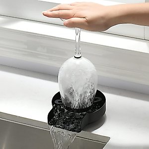 OWOFAN Drinking Water Faucet with Glass Rinser Matte Black Product Bundles