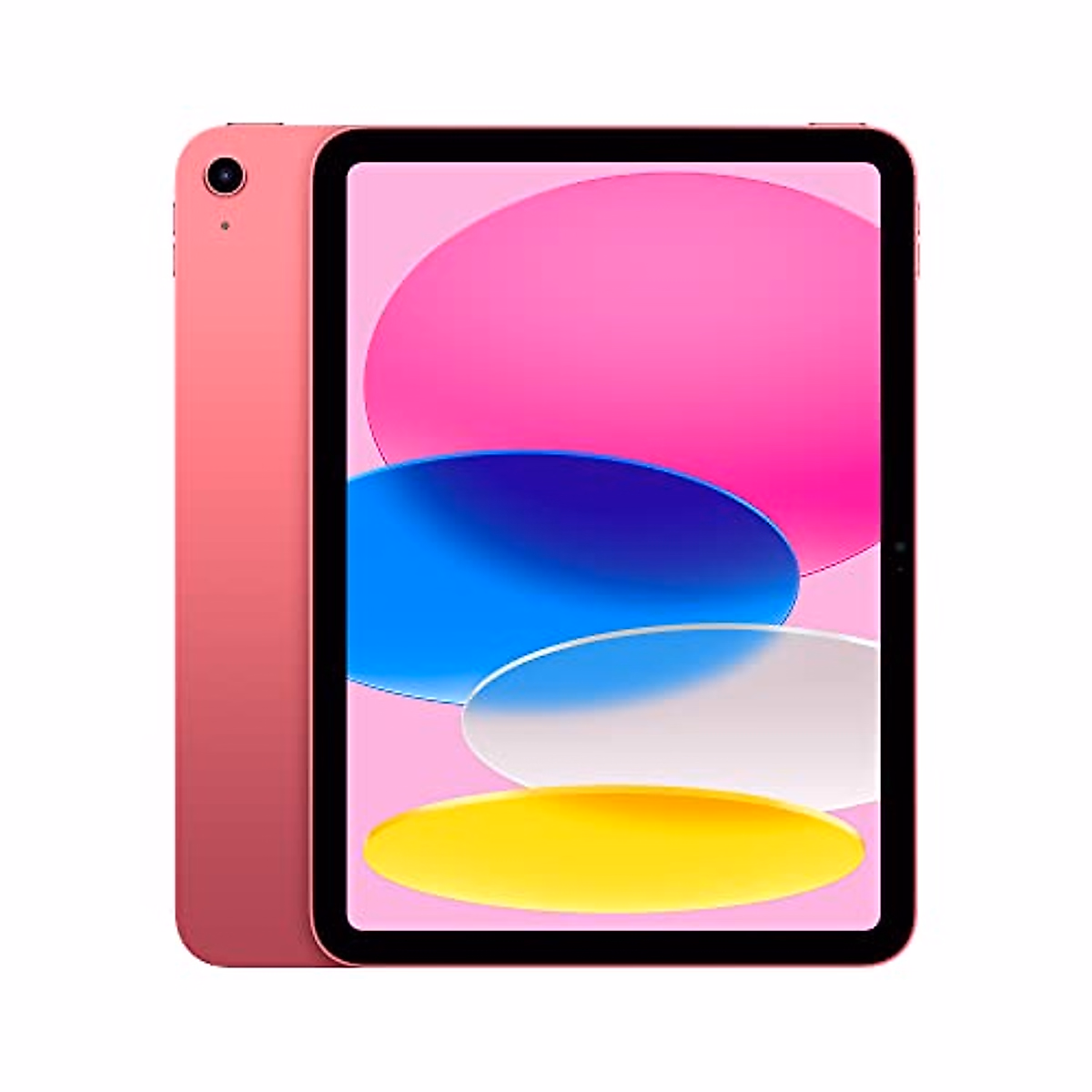 Apple iPad (10th Generation): with A14 Bionic chip, 10.9-inch Liquid Retina Display, 64GB, Wi-Fi 6, 12MP front/12MP Back Camera, Touch ID, All-Day Battery Life – Pink