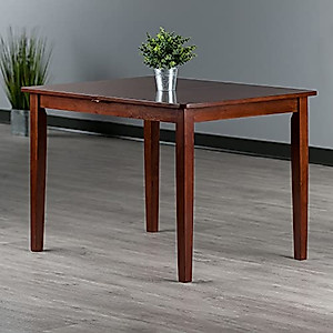 Winsome Wood Darren Dining Table, Walnut