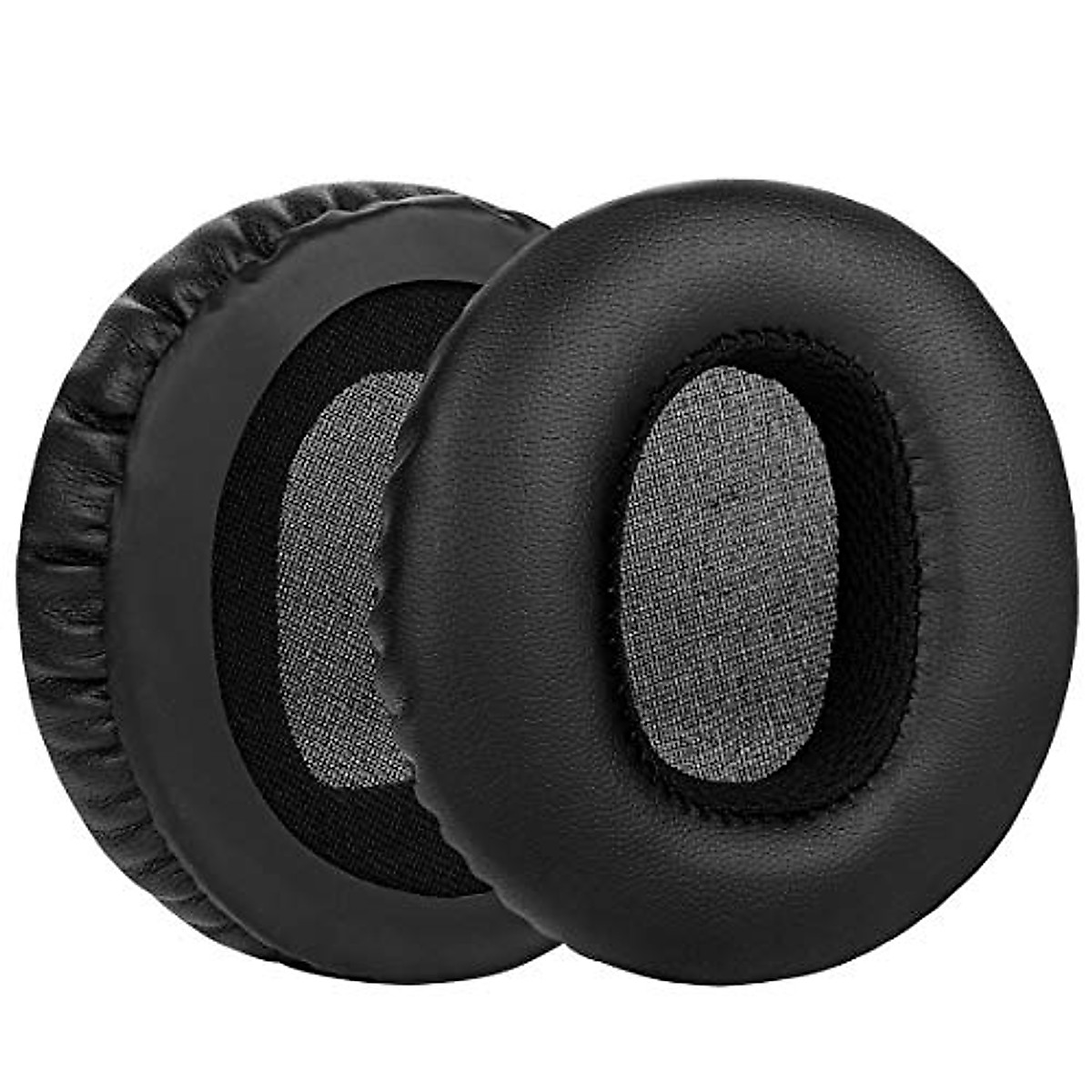 Geekria QuickFit Replacement Ear Pads for Sennheiser Momentum Over-Ear Headphones Ear Cushions, Headset Earpads, Ear Cups Cover Repair Parts (Black)