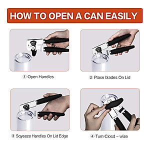 Can Opener Professional Stainless Steel Manual Food-safe Good Grips