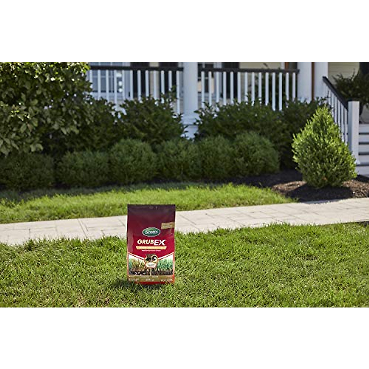 Scotts GrubEx1 - Grub Killer for Lawns, Kills White Grubs, Sod Webworms and Larvae of Japanese Beetles & More, Lawn Treatment for Season Long Grub Control, Treats up to 10,000 sq. ft., 28.7 lb.