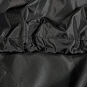 ALLOMN Snow Blower Covers 300D Polyester Fabric Waterproof Dustproof SnowBlower Cover with Elastic Bottom Hem Portable Bag Design for Most Electric Snow Blowers